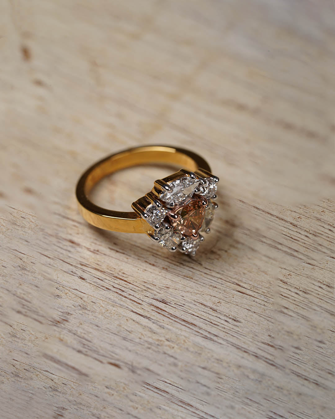 Jia heart diamond engagement ring – Artisanal Fine Jewellery | AURUS